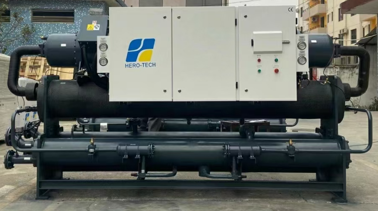 China Water Cooled Water Chiller with Hanbell/Bitzer Screw Type ...